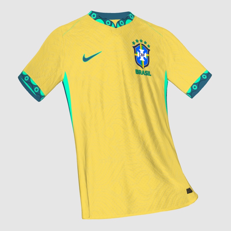 Brazil World Cup 2026 Home - Based on Leaked Info - FIFA Kit Creator ...