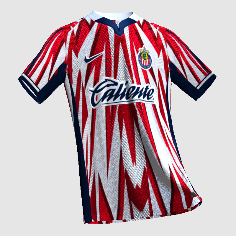 Chivas de Guadalajara Home Concept-Nike - FIFA Kit Creator Showcase