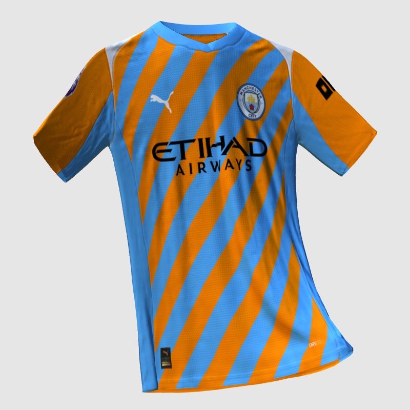 Man City 25/26 Away Kit Concept - FIFA Kit Creator Showcase