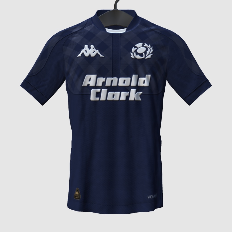 Scotland Rugby Union - 1st - Kappa - FIFA Kit Creator Showcase