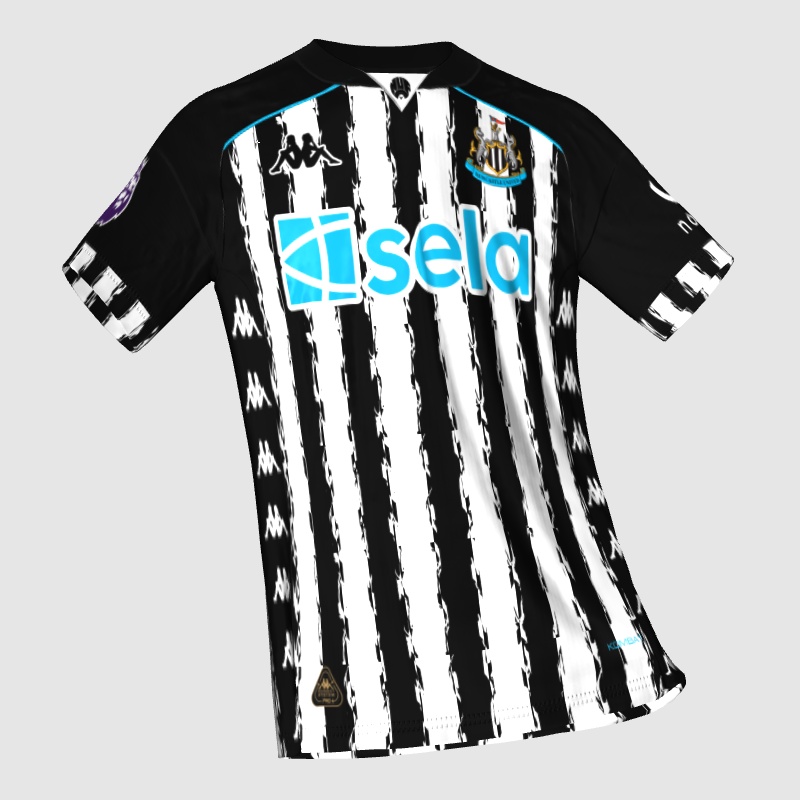Kappa Newcastle home kit concept - FIFA Kit Creator Showcase