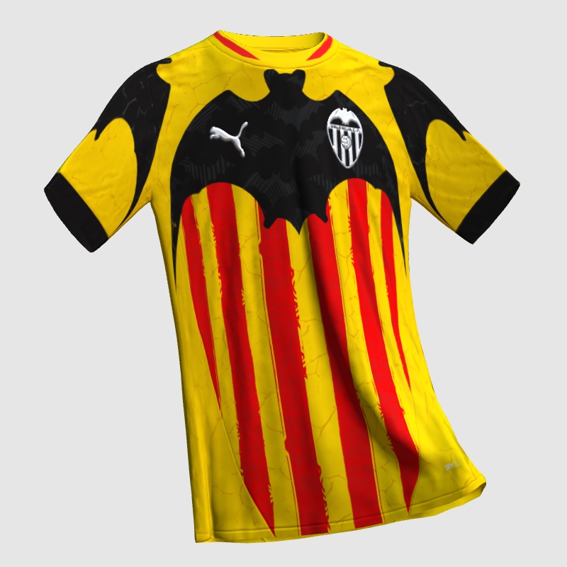 Valencia away concept - FIFA Kit Creator Showcase