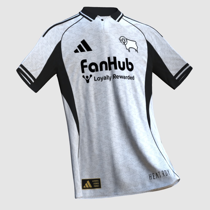 Derby County x Adidas / Home Kit / Concept - FIFA Kit Creator Showcase