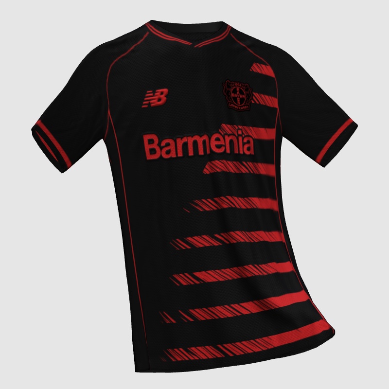 Bayer 04 Leverkusen X New Balance Away Kit 25/26 - FIFA Kit Creator ...