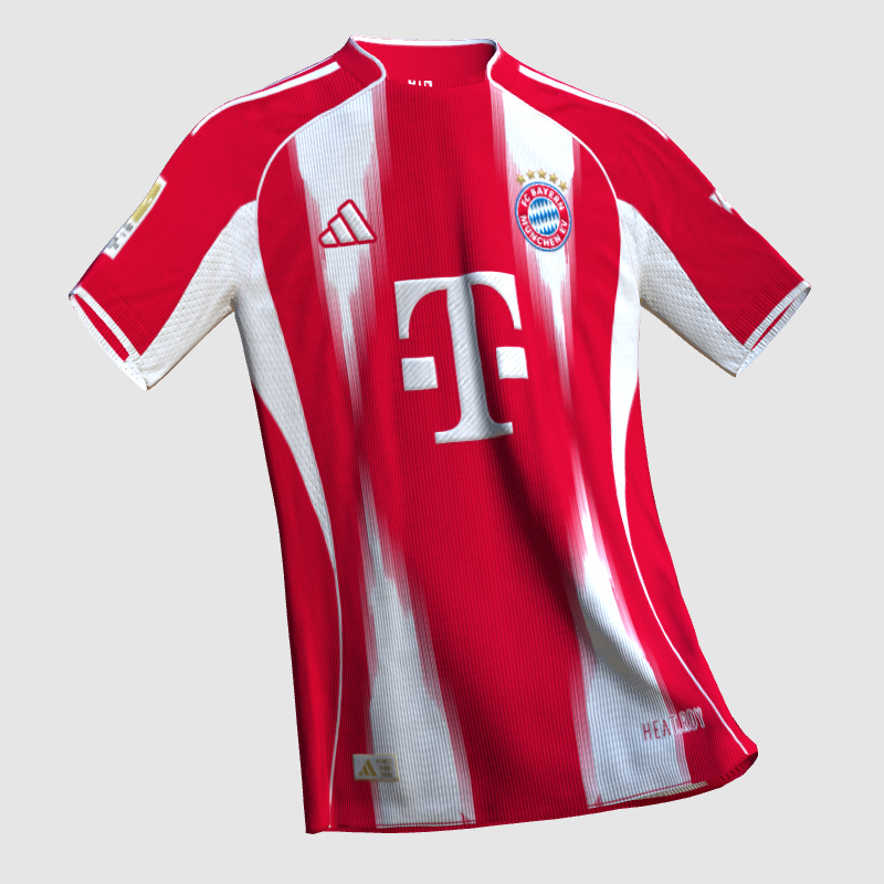 Bayern München 25/26 Home "Fixed" - FIFA Kit Creator Showcase