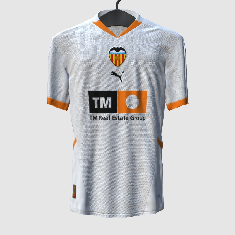 Valencia CF - Home - Puma - FIFA Kit Creator Showcase
