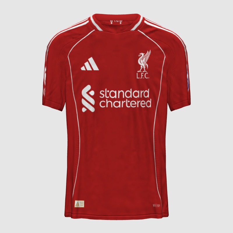 Liverpool 25/26 Concept Home Red - FIFA Kit Creator Showcase