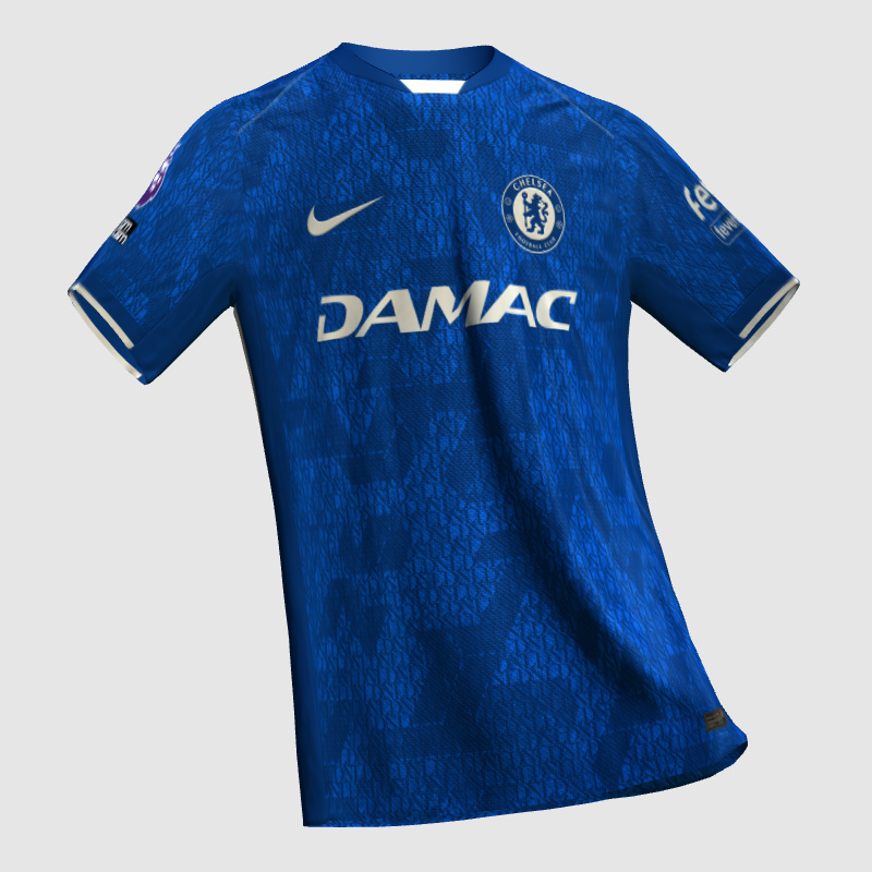 Chelsea 2025/26 home concept kit - FIFA Kit Creator Showcase