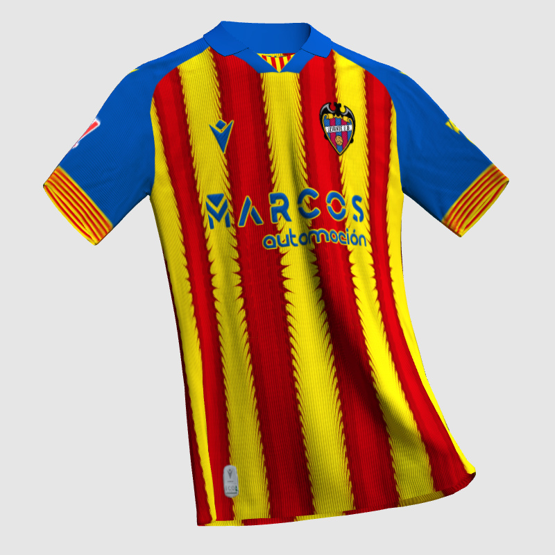 UD Levante 25/26 "Senyera" Concept - FIFA Kit Creator Showcase