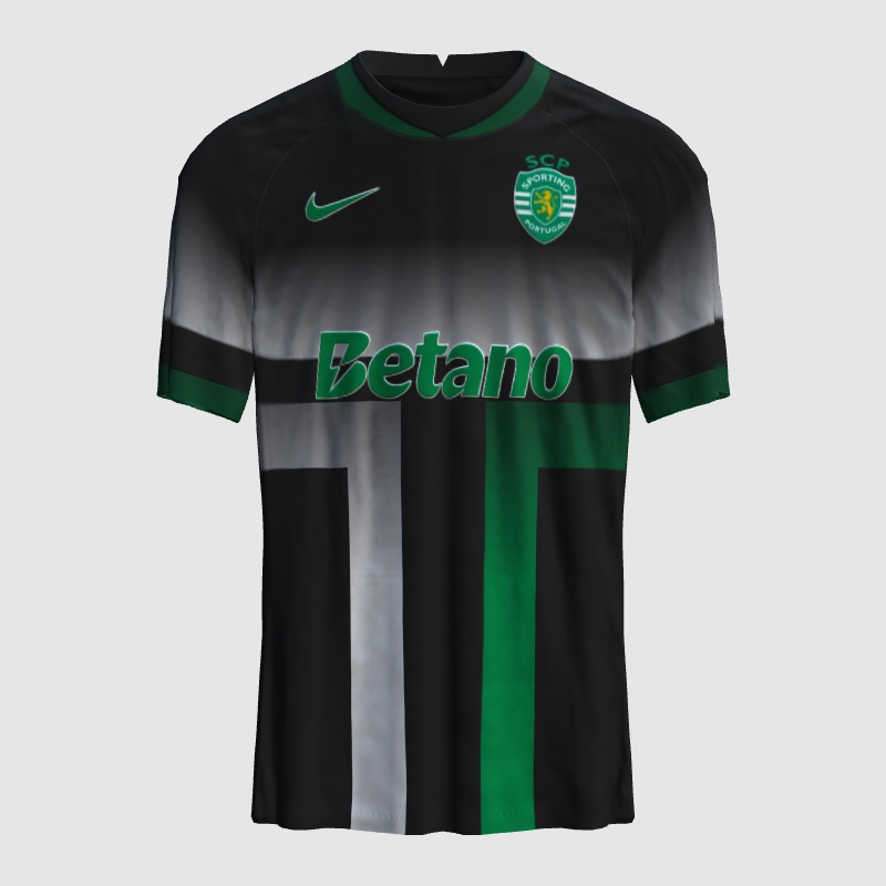 Seconda maglia Sporting Lisbona concept 2026 - FIFA Kit Creator Showcase
