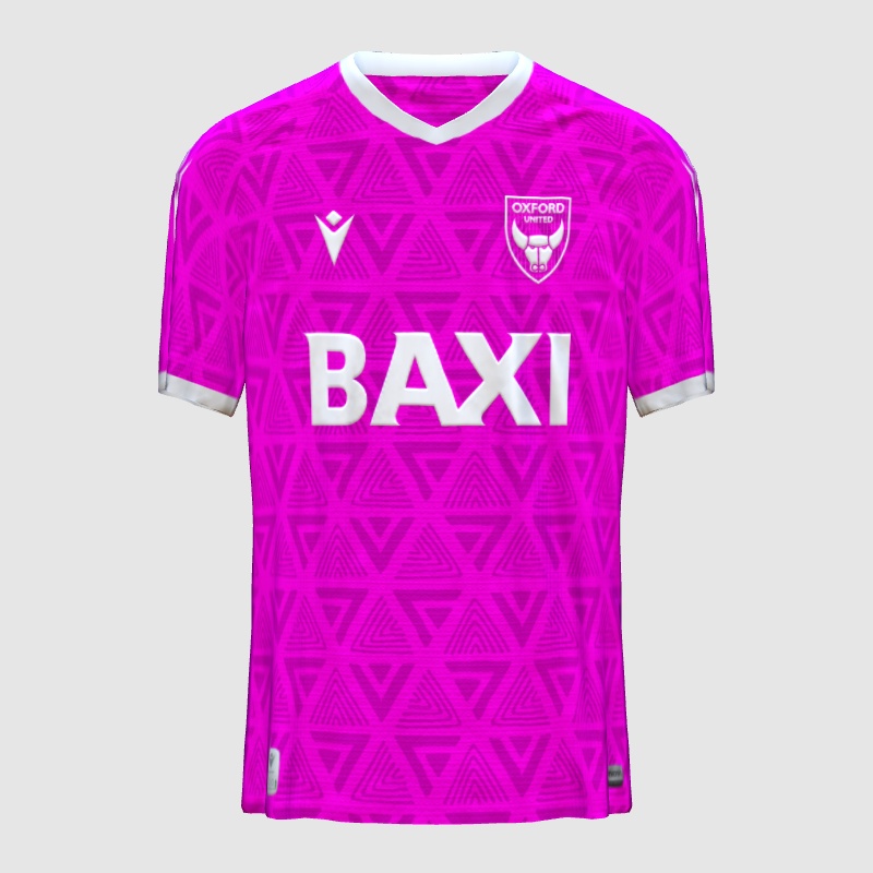 Oxford United 25/26 Goalkeeper home - FIFA Kit Creator Showcase