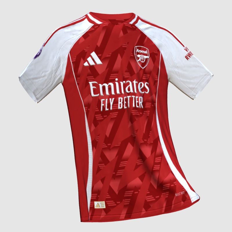 Arsenal Home Kit 25-26 - FIFA Kit Creator Showcase