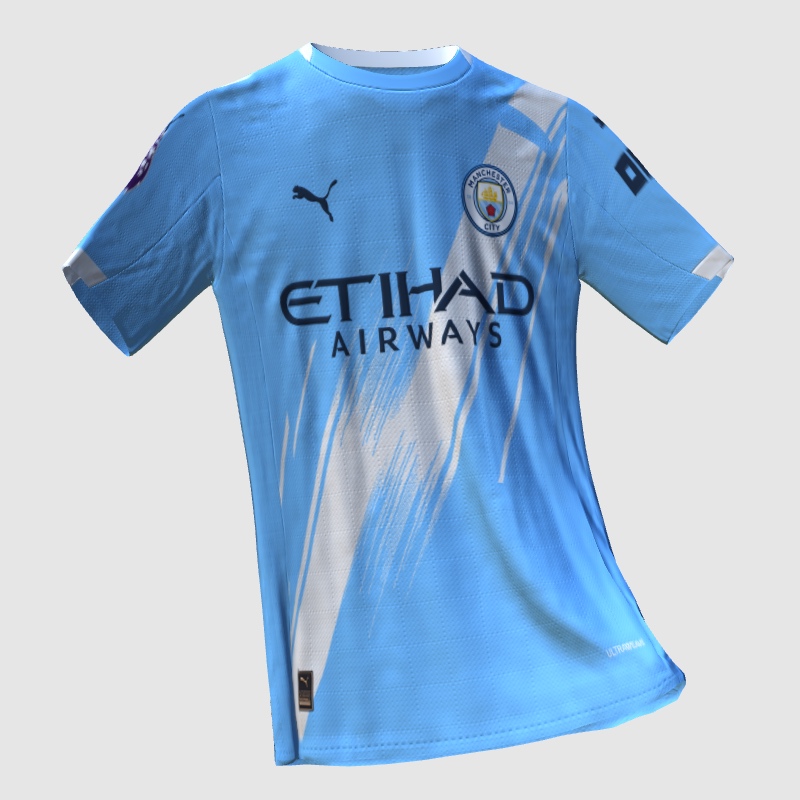 Manchester City 25/26 Home Kit - FIFA Kit Creator Showcase