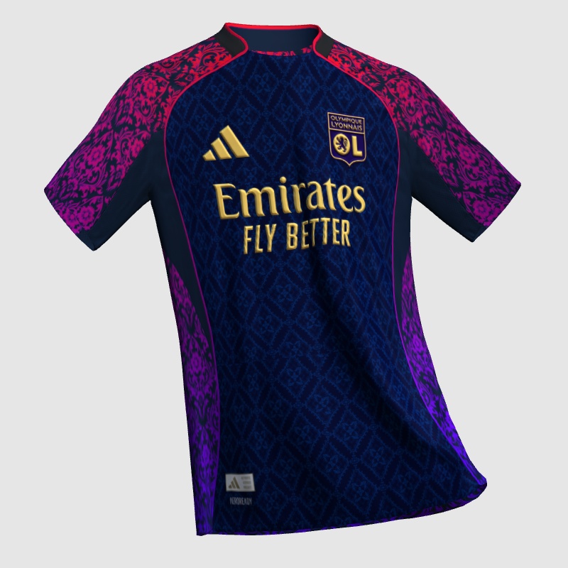 Lyon third kit concept - FIFA Kit Creator Showcase