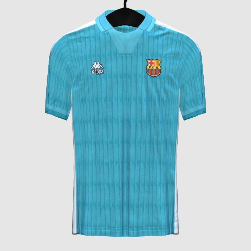 barcelona retro kappa kit concept - FIFA Kit Creator Showcase