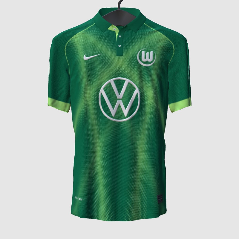 VfL Wolfsburg - Home - Nike (Polo) - FIFA Kit Creator Showcase