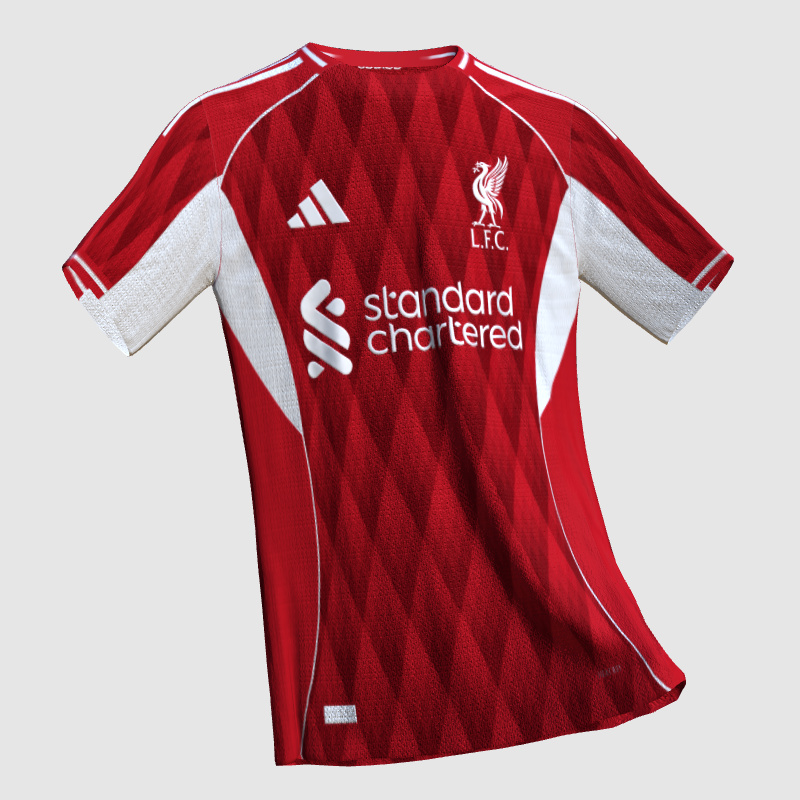 Liverpool home kit concept - FIFA Kit Creator Showcase
