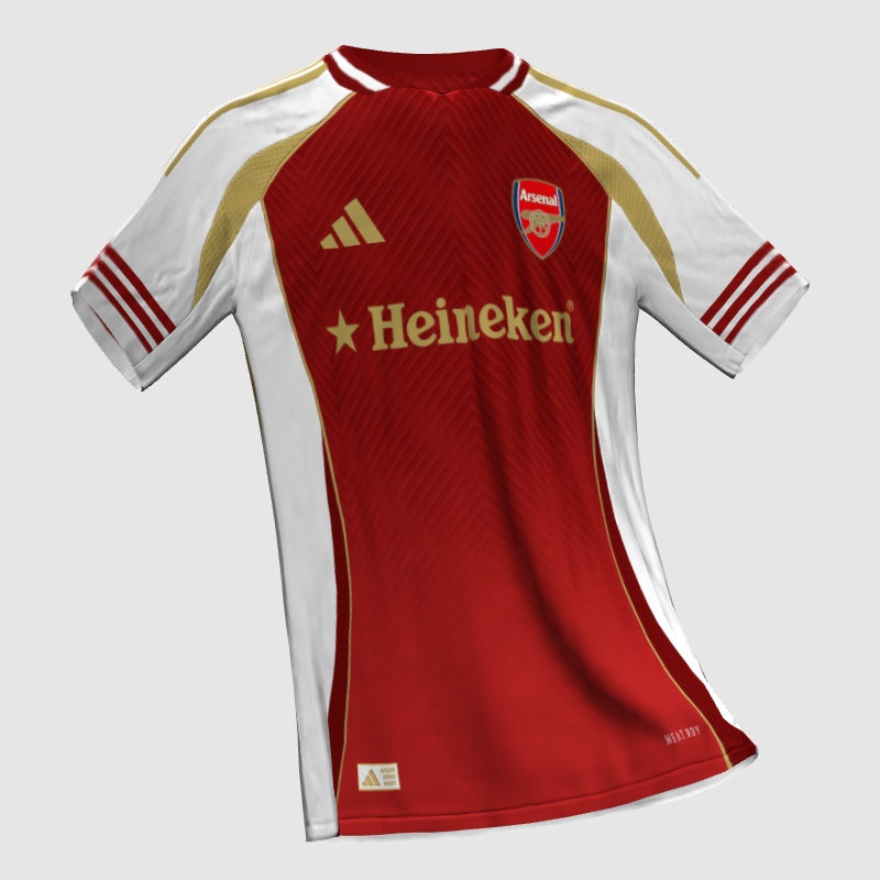 Arsenal home - Concept kit - FIFA Kit Creator Showcase
