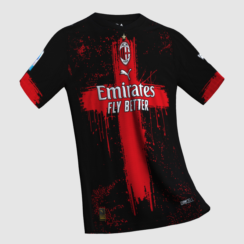 AC Milan 25/26 4th Concept - FIFA Kit Creator Showcase