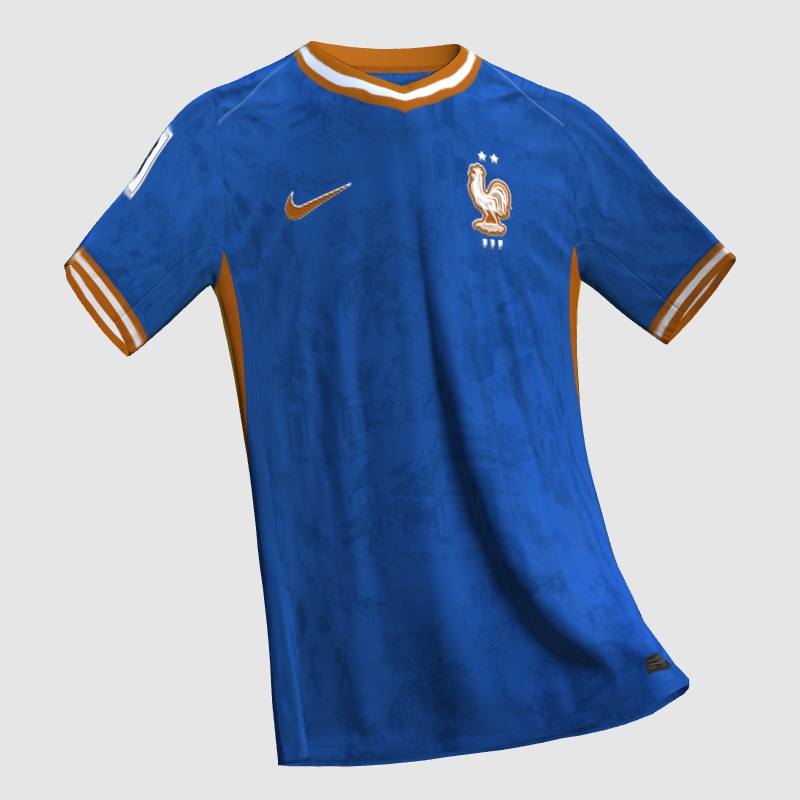 France 2026 WC Home Kit - FIFA Kit Creator Showcase