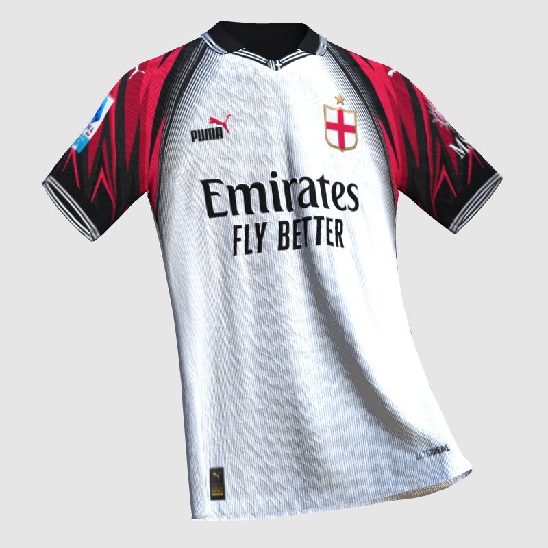 AC Milan Away Concept - FIFA Kit Creator Showcase
