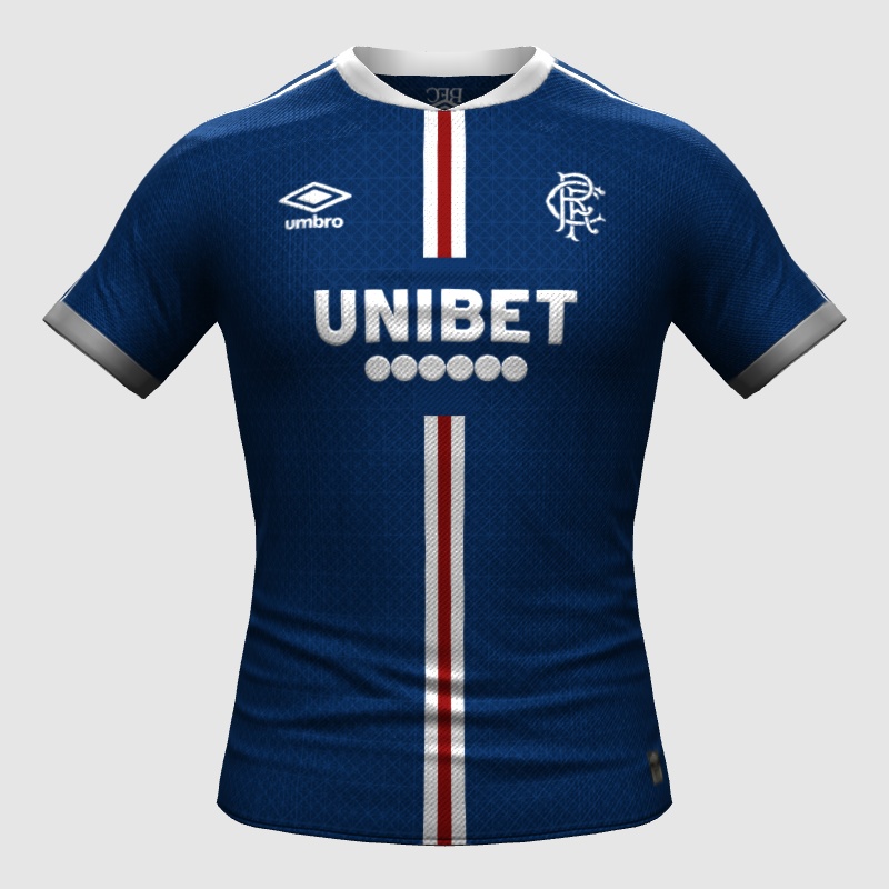 Rangers Home Concept (Castore) - FIFA Kit Creator Showcase