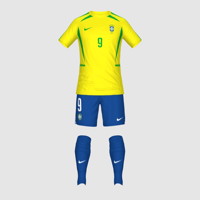 2002 Brazil R9 - FIFA Kit Creator Showcase