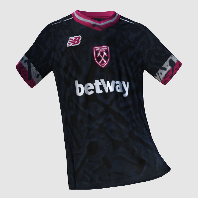 West ham United X New Balance Away Concept Kit - FIFA Kit Creator Showcase
