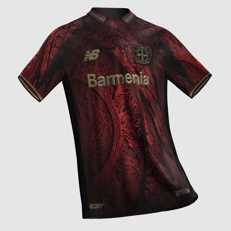 New Balance X Leverkusen Kit Concept 1 - FIFA Kit Creator Showcase