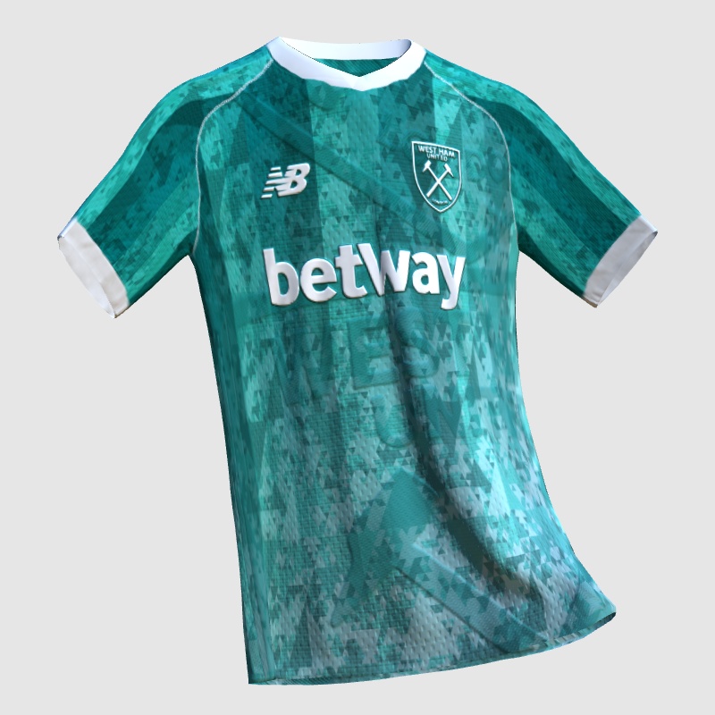 West Ham New Balance Kit - FIFA Kit Creator Showcase