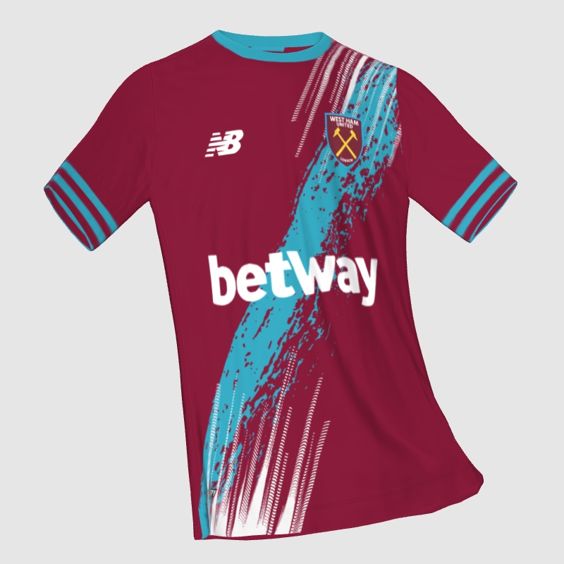 West Ham X New balance 25/26 - FIFA Kit Creator Showcase