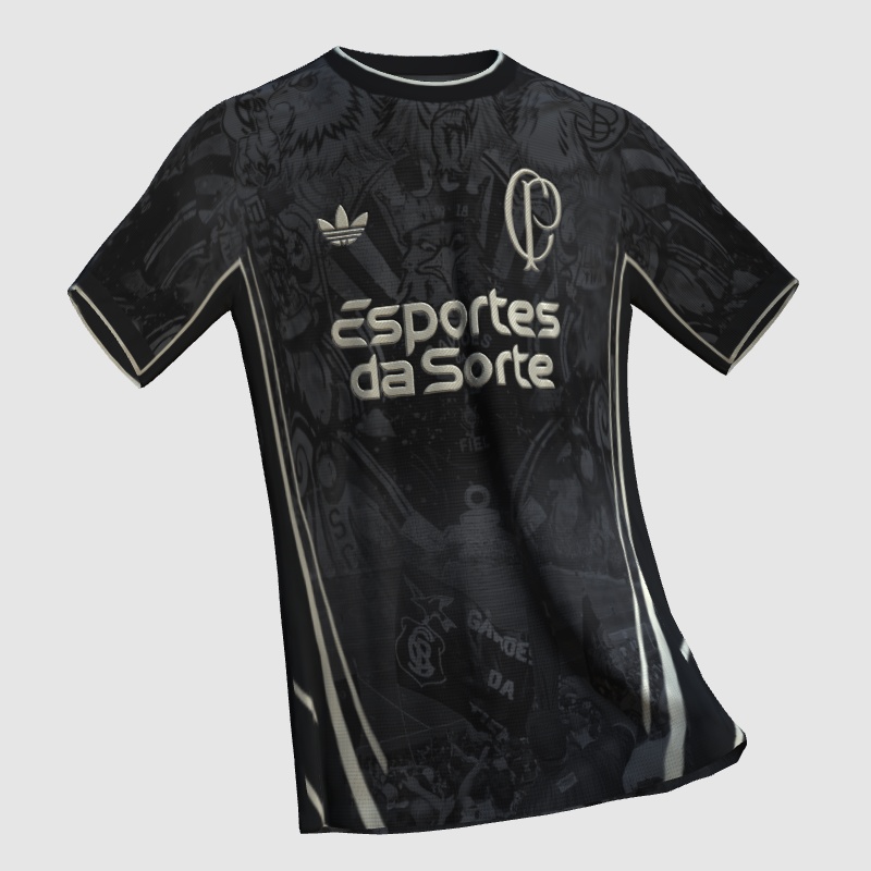 Corinthians Away Concept Kit - FIFA Kit Creator Showcase
