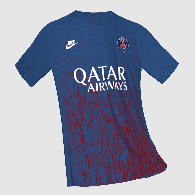 PSG X Nike X Qatar Airways 25/26 concept home kit - FIFA Kit Creator ...
