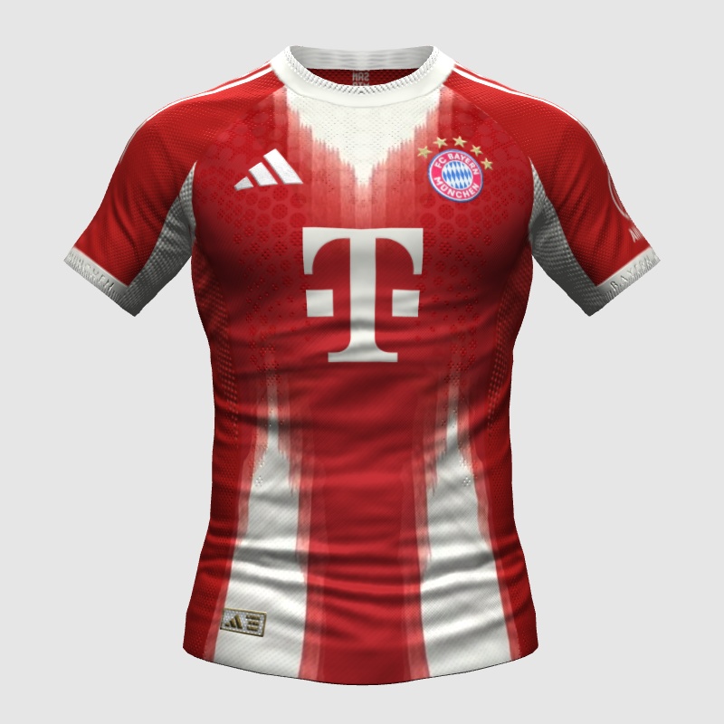 Fußball-Club Bayern München 2025/26 Home - FIFA Kit Creator Showcase