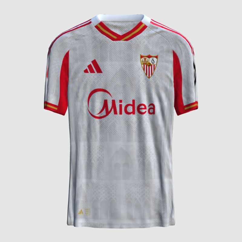 Sevilla FC 2025-26 Home kit concept - FIFA Kit Creator Showcase