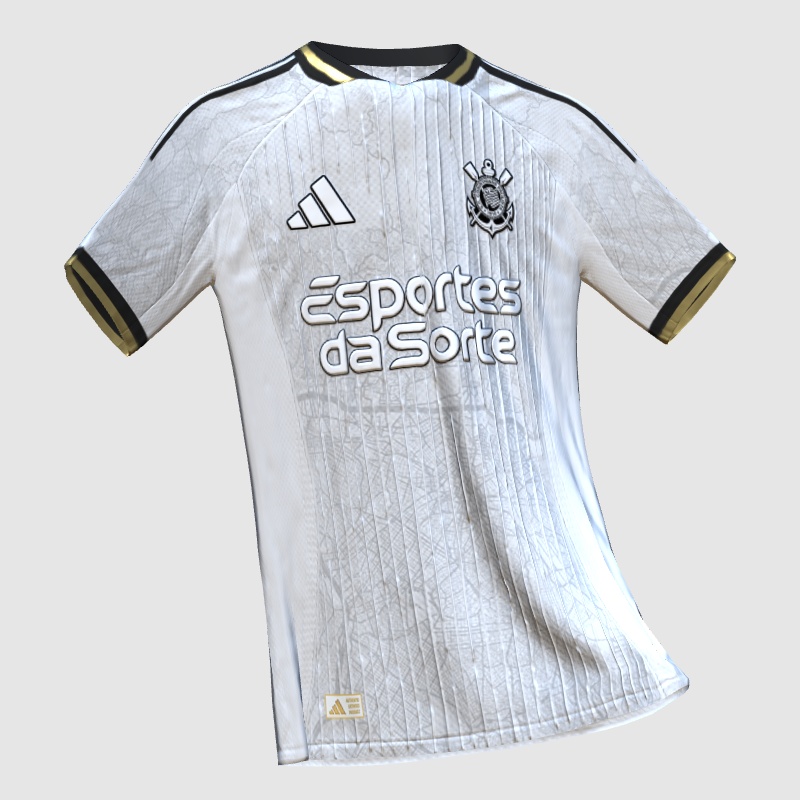 Corinthians X Adidas Competition Entry Home - FIFA Kit Creator Showcase