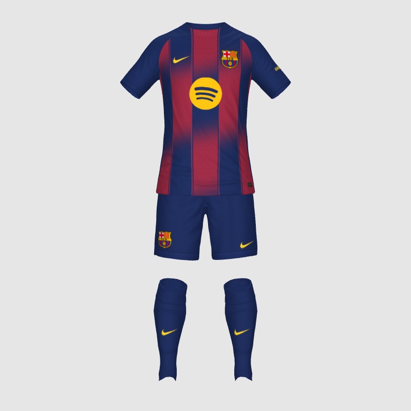 Home kit Barca 2025 26 FootyHeadlines - FIFA Kit Creator Showcase