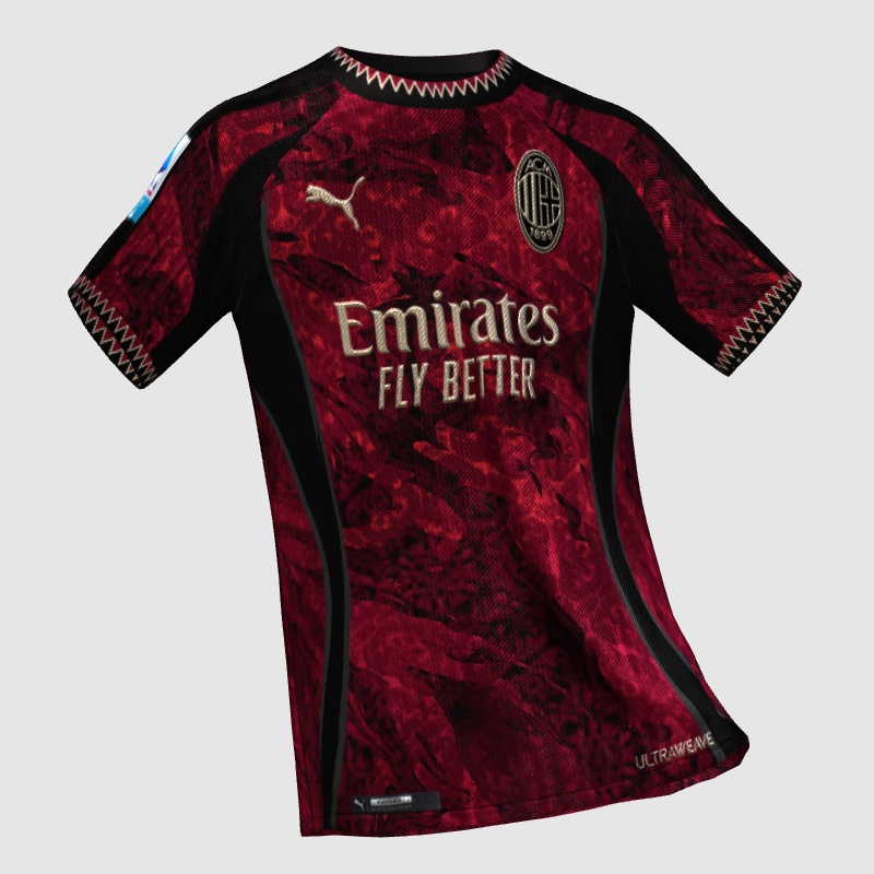 AC Milan 2025/26 Home Kit - Milan-A-Palooza (Alex) - FIFA Kit Creator ...