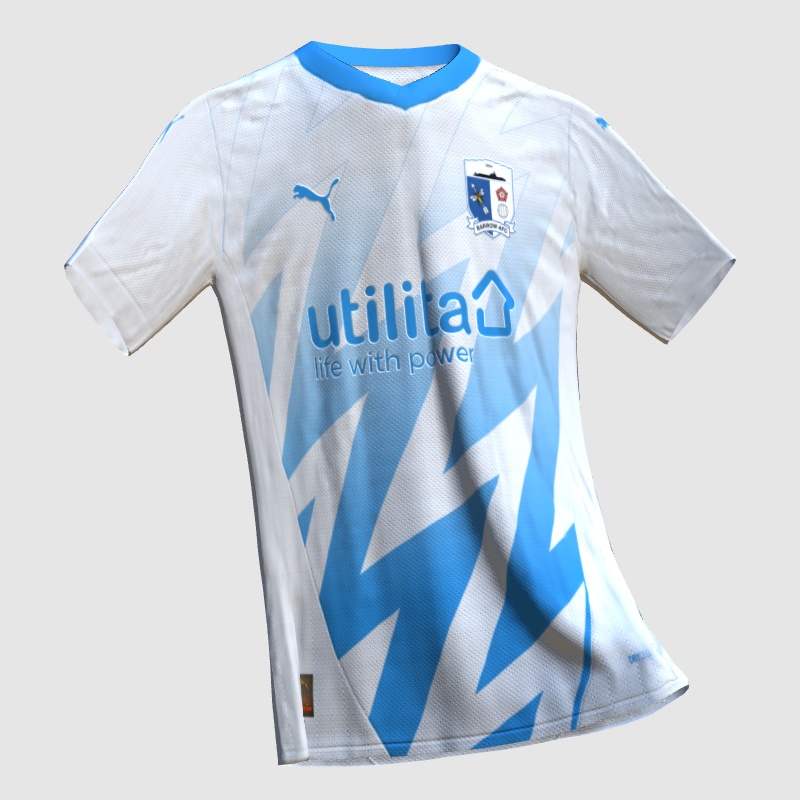 Barrow AFC 25/26 Home Concept - FIFA Kit Creator Showcase