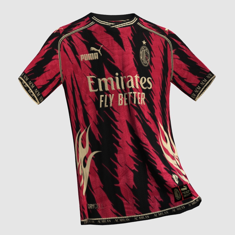 AC Milan concept home kit - FIFA Kit Creator Showcase
