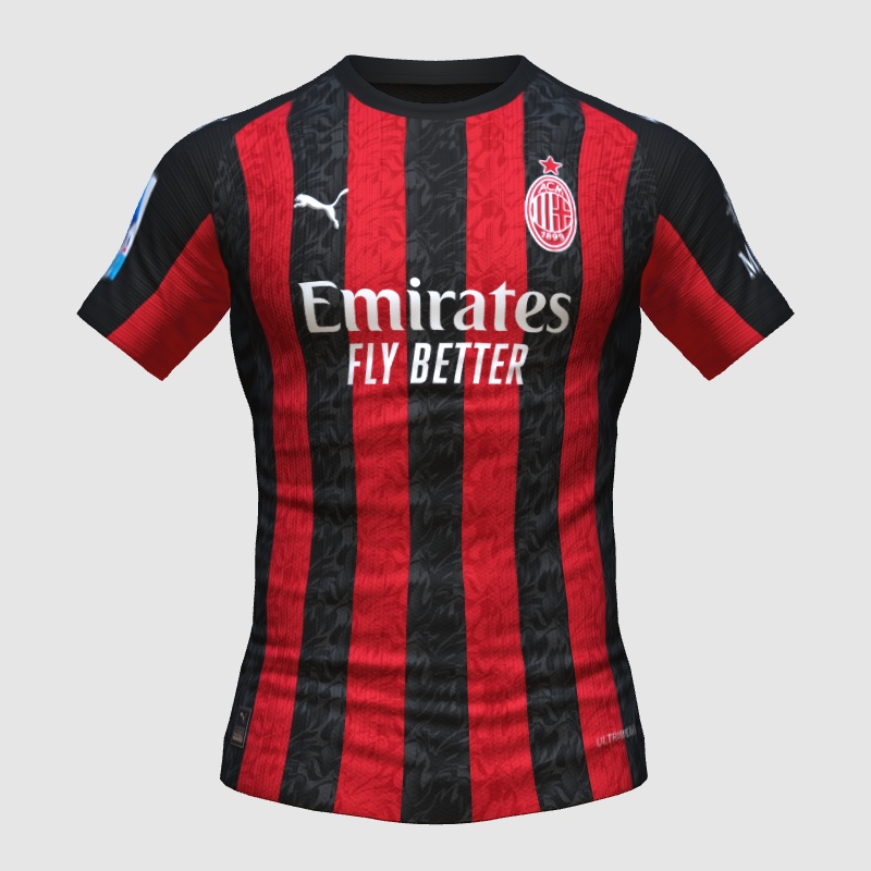 AC Milan 25/26 Home Kit - FIFA Kit Creator Showcase