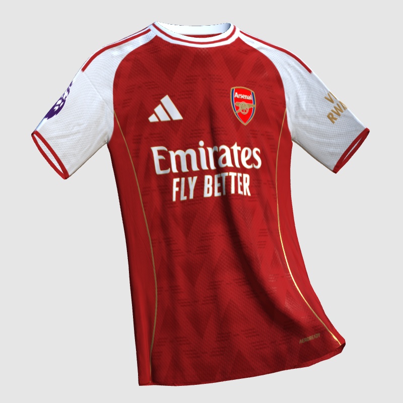 Adidas X Arsenal - Concept Home Kit - FIFA Kit Creator Showcase