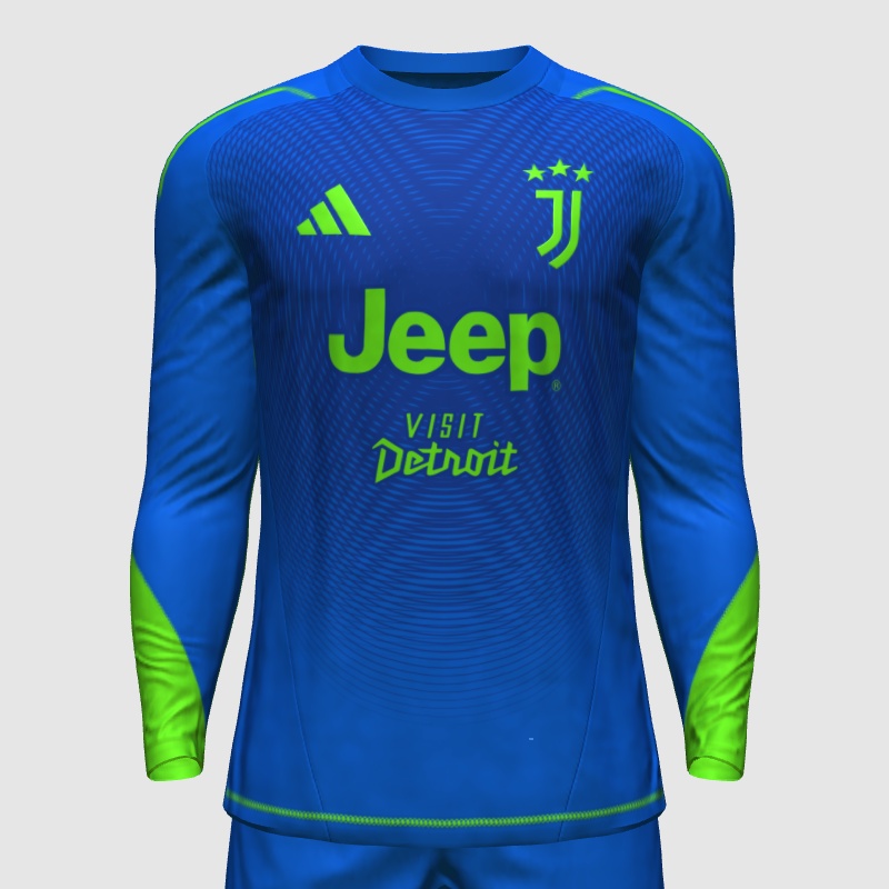 Adidas Juventus GK kit concept - FIFA Kit Creator Showcase
