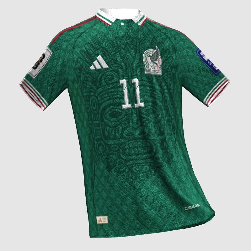 Mexico 2026 World Cup Home Concept - FIFA Kit Creator Showcase