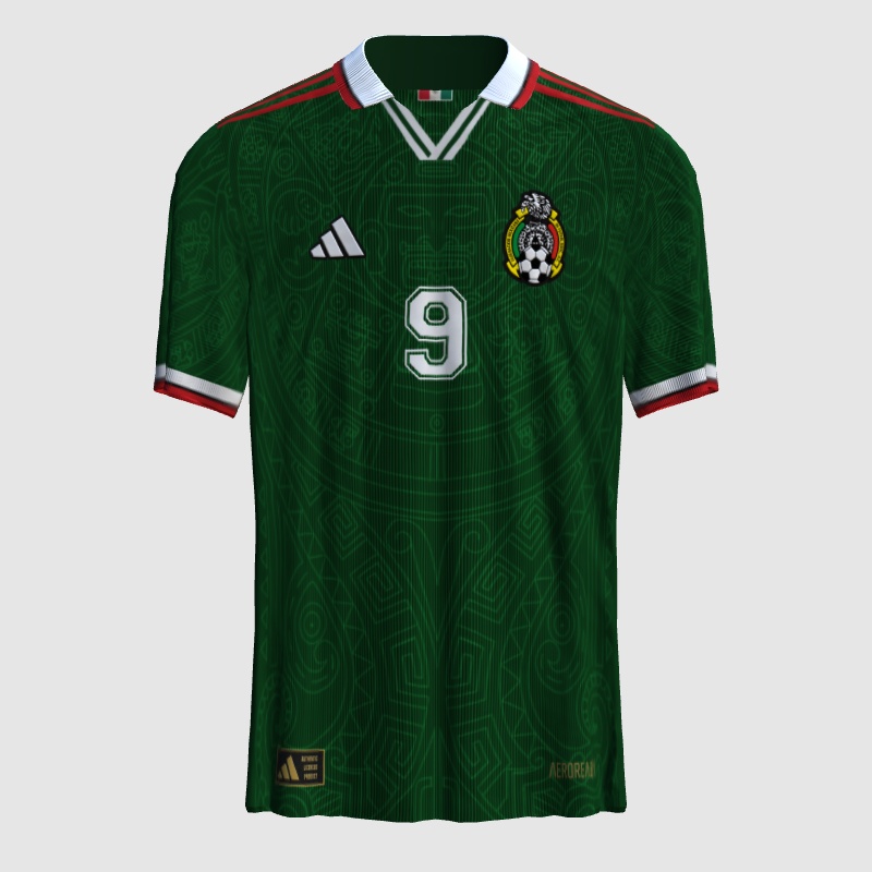Mexico UPDATED 1998 Home Kit Concept - FIFA Kit Creator Showcase
