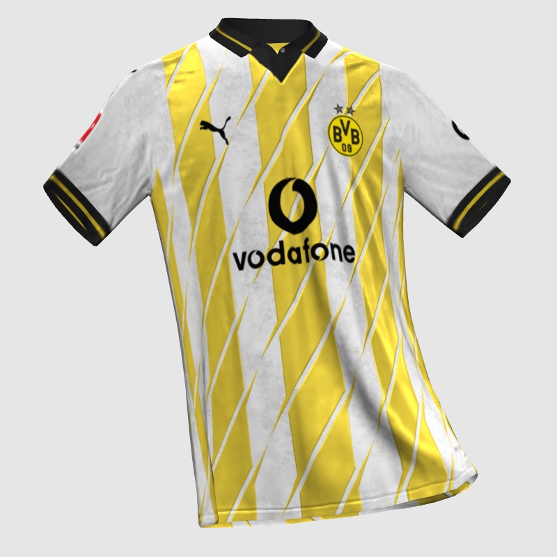 BVB 3rd Kit Concept v.2.2 (Borussia Dortmund) - FIFA Kit Creator Showcase