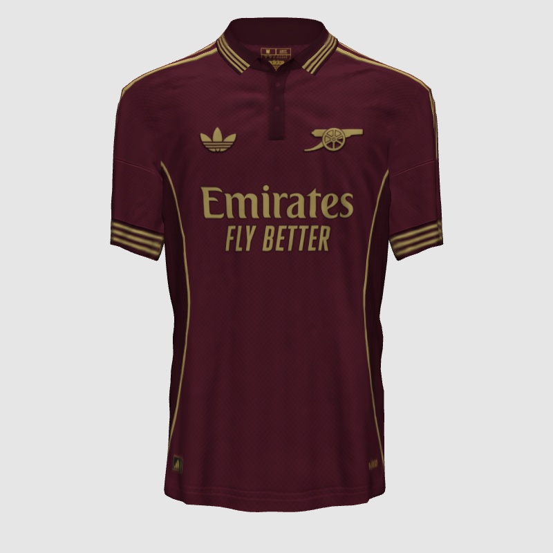 Arsenal x Adidas "Redcurrant" Third Concept Kit - FIFA Kit Creator Showcase