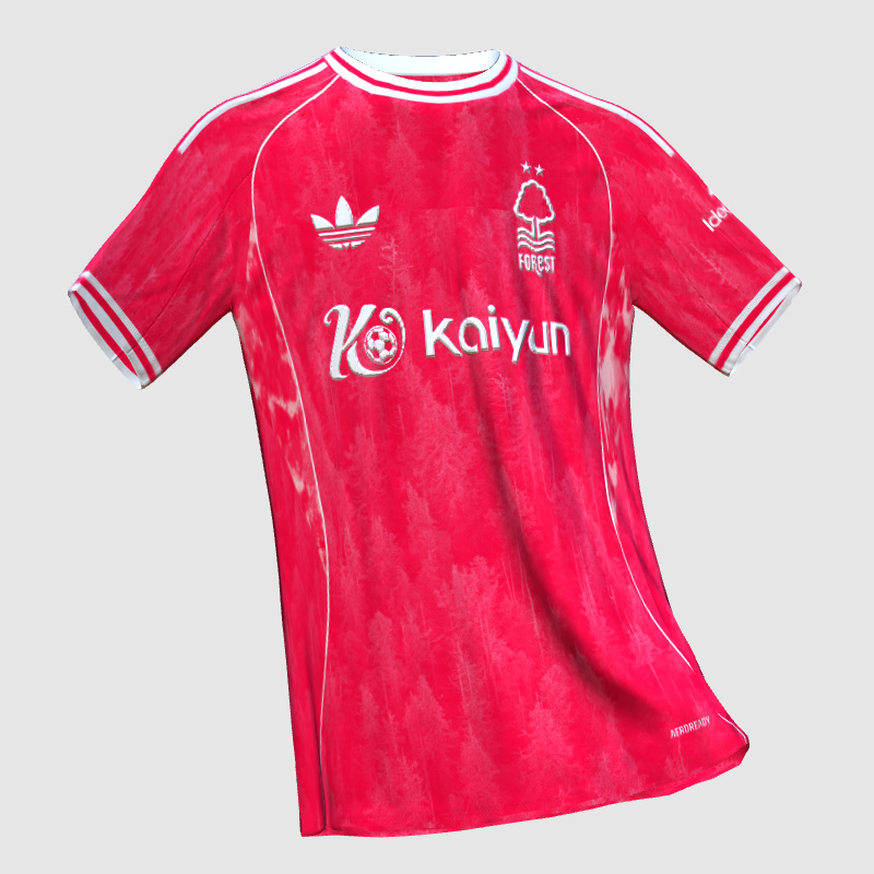 Nottingham Forest "Endless Forest" Home Concept - FIFA Kit Creator Showcase