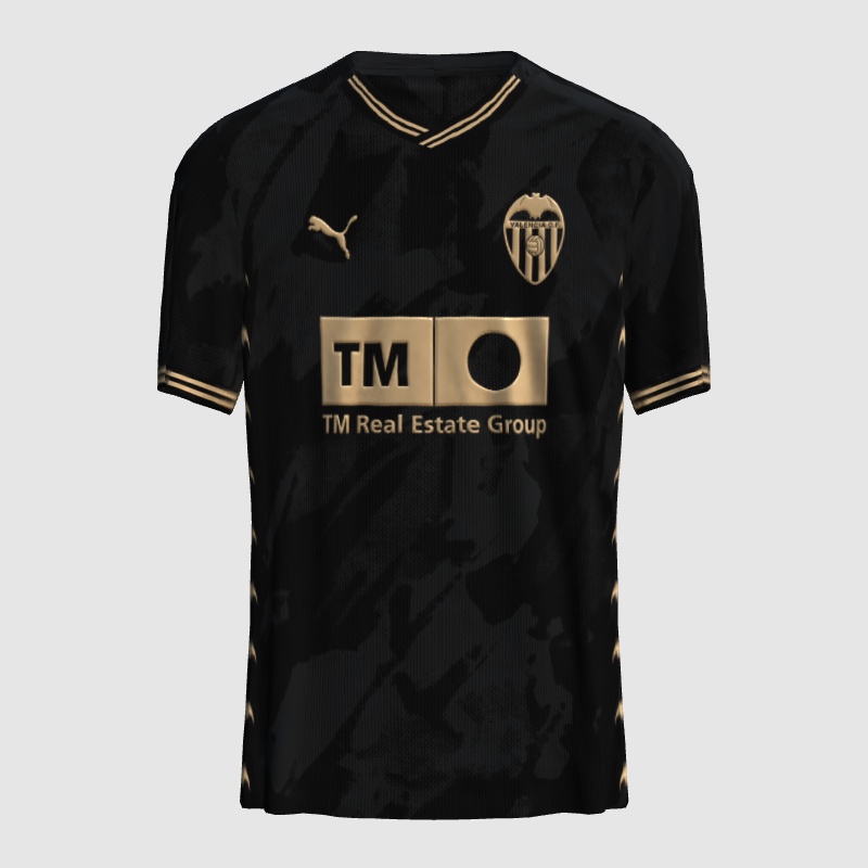 Valencia Away Kit - FIFA Kit Creator Showcase