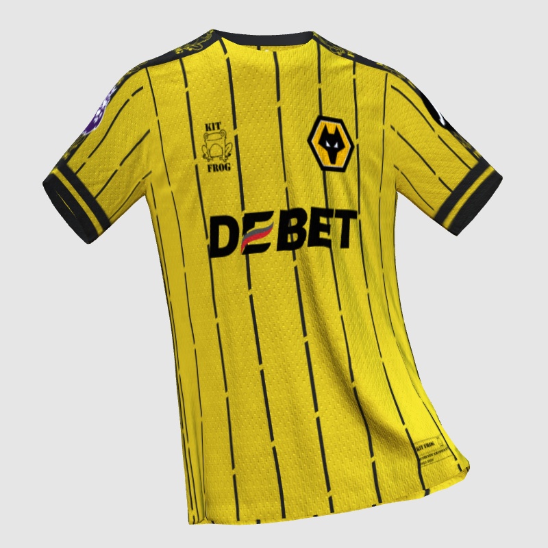 Wolves X Kit Frog Home Shirt - FIFA Kit Creator Showcase
